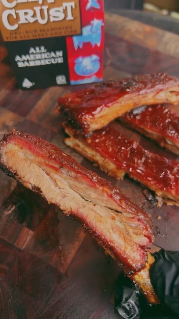 Char Crust All American BBQ Smoked Ribs – Char Crust® Dry-Rub Seasonings