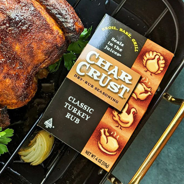 Classic Roasted Thanksgiving Turkey – Char Crust® Dry-Rub Seasonings